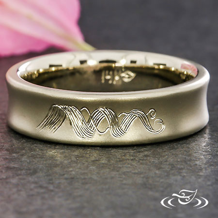 Hand Engraved Wedding Rings | Green Lake Jewelry Works