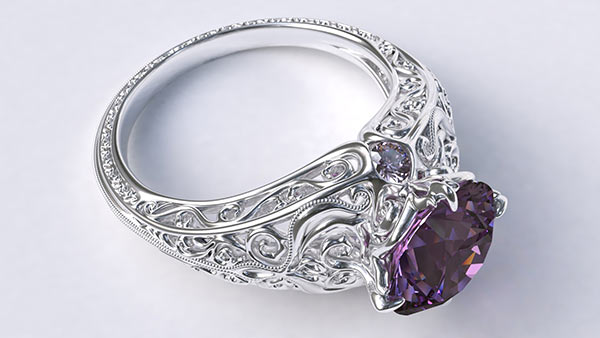 Custom Jewelry Design , Sketching , CAD