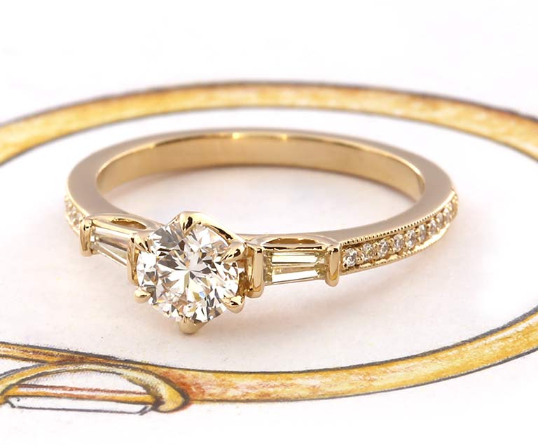 Design Your Own Custom Engagement Ring | Green Lake Jewelry