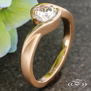 Wrap Style Engagement Ring