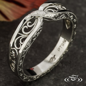 Customize engagement and wedding ring