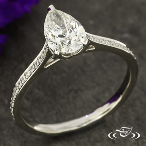 Pear Engagement Ring