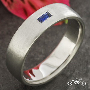 Contemporary Men's Baguette Ring