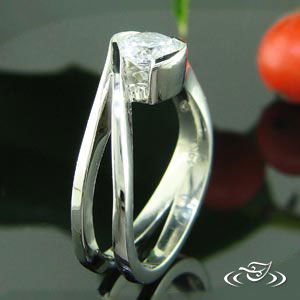 Half Bezel Wrap Mounting With Split Shank