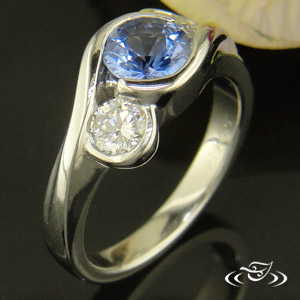 3-Stone Wrap Style Mounting