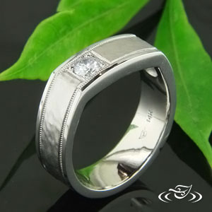 Rustic Square Top Gents Band