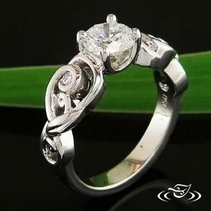 Custom Platinum Organic Curvy Design