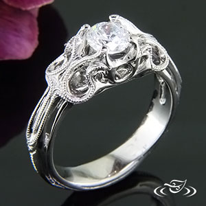 Hand Detailed One Of A Kind Ring