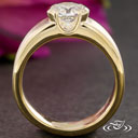 Modern Bezel Set Ring