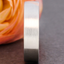 Modern Rose Gold Stripe Ring