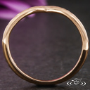 V-Contour Wedding Band