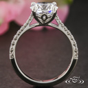 Trellis Diamond Solitaire
