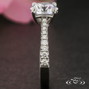 Trellis Diamond Solitaire
