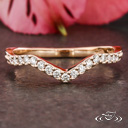 Shadow Band With Diamonds