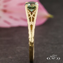 Geometric Arrow Piercing And Hammer Finish Ring