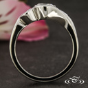 Customize engagement and wedding ring