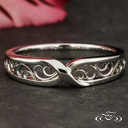 Twist Filigree Wedding Band