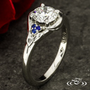 Customize engagement and wedding ring