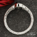 Nature Filigree Engagement Ring