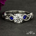 Customize engagement and wedding ring