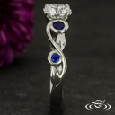 Customize engagement and wedding ring
