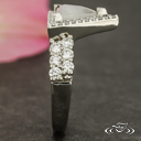 Customize engagement and wedding ring