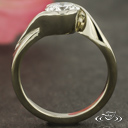Bypass Wrap Engagement Ring
