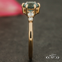 Montana Sapphire And Diamond Ring