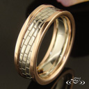 Two-Tone Brick Design Band