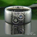 Band With An Engraved Circular Symbol