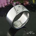 Band With An Engraved Circular Symbol