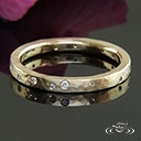 Rustic Band 14K Green Gold